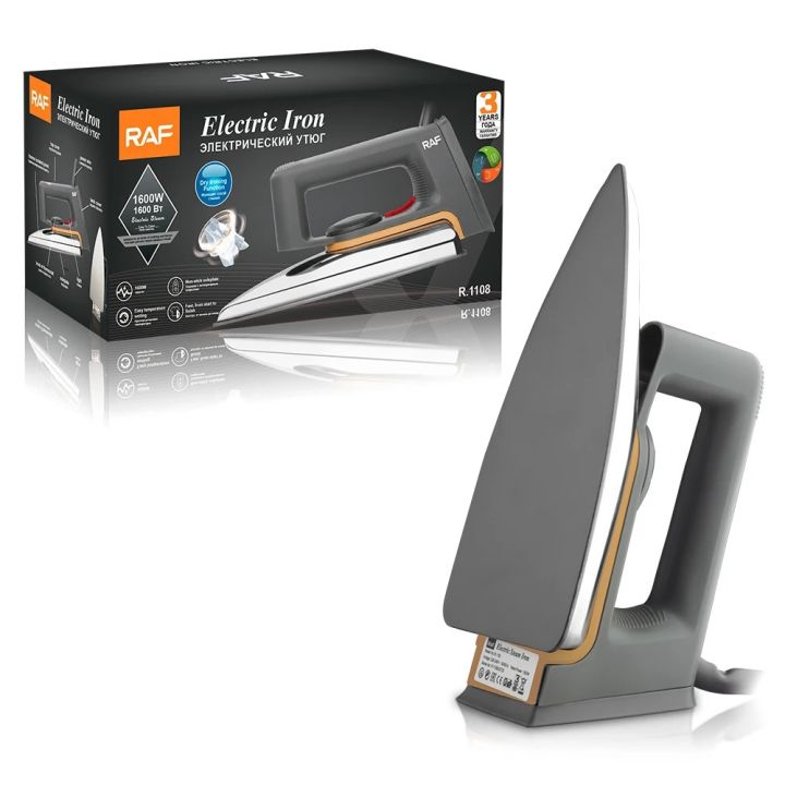 RAF new product high standards electric iron professional dry iron non ...