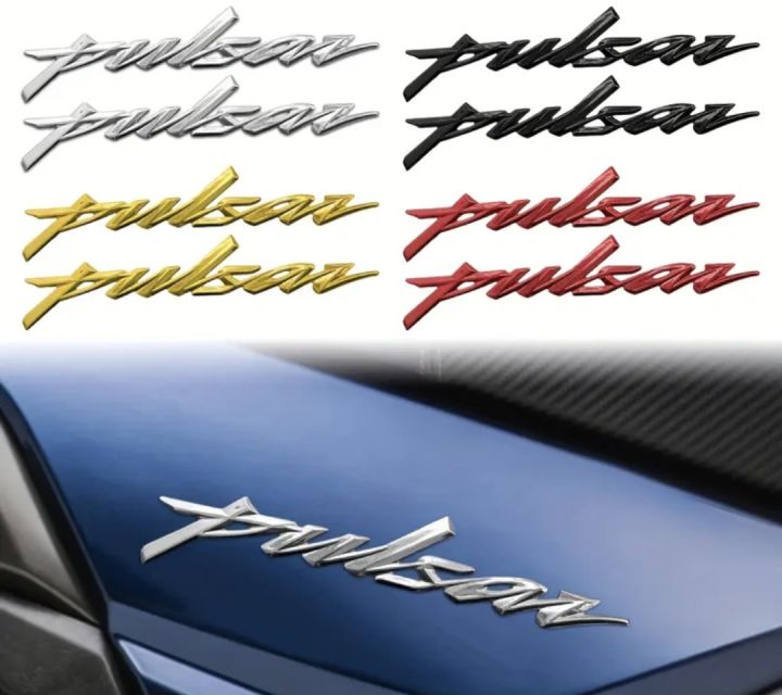 Motorcycle 3D Soft Fuel Tank Emblem Decals for PULSAR Bike Badge ...