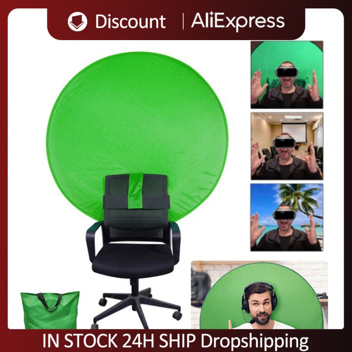75/110cm Green Screen Backdrop Photography Background Foldable ...