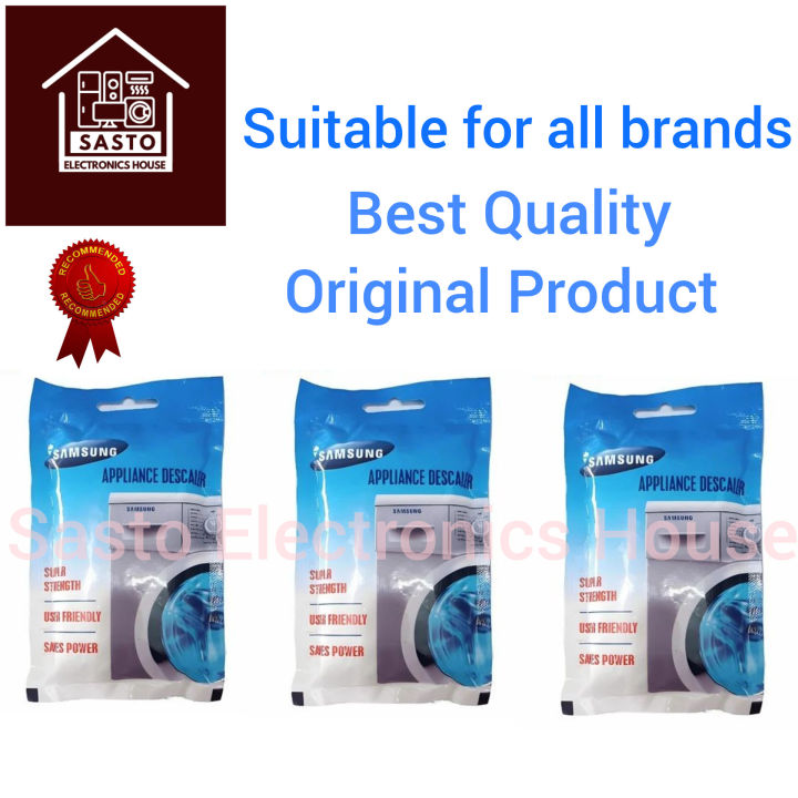Samsung Washing Machine Discaling Powder For Top Load And Front Load ...