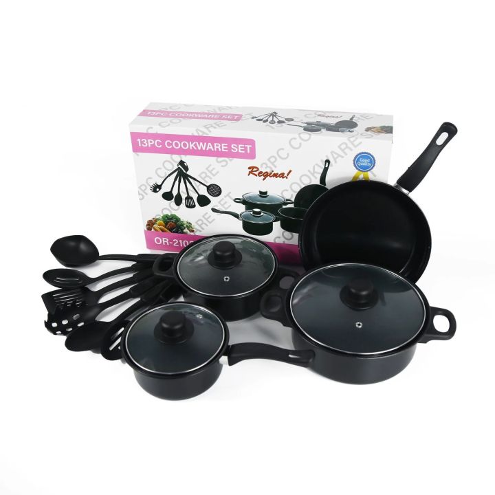 13 pcs cookware set | Daraz.lk
