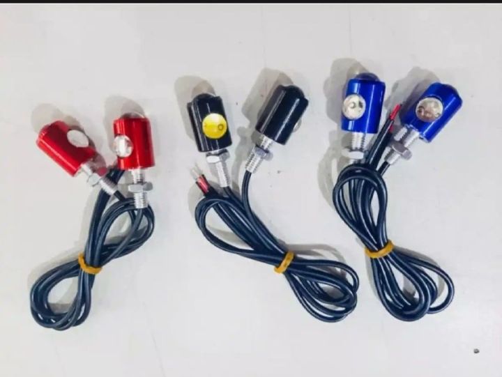 2 PC mini Led indicators for bike | Daraz.pk