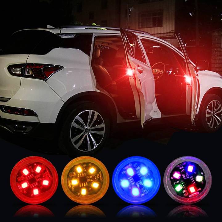 Universal LED Car Door LED Warning Lights Safety Anti-collision Lights ...