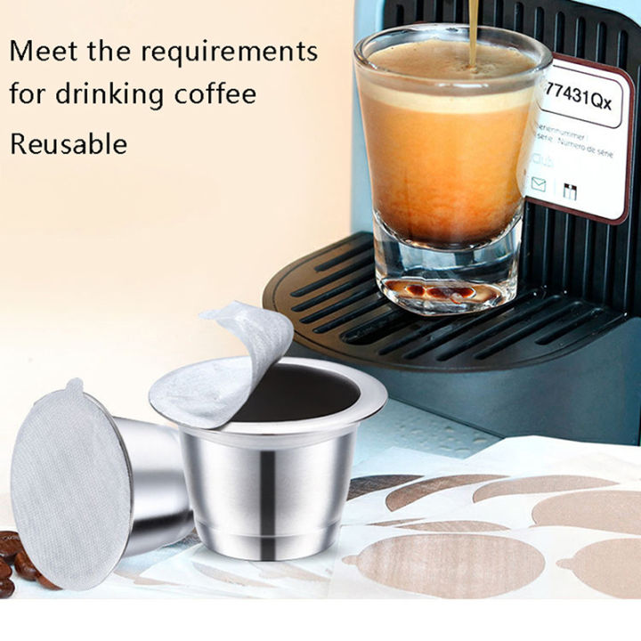 Nespresso Stainless Steel Refillable Coffee Capsule Coffee Filter ...