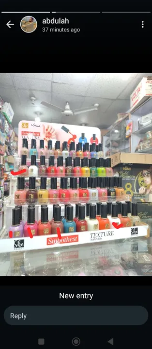 Nail paints available in 50+ shades 5 pcs in just 1500 | Daraz.pk