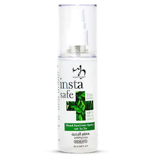 HEMANI LIVE NATURAL INSTA SAFE HAND SANITIZER SPRAY 120ML | Daraz.pk