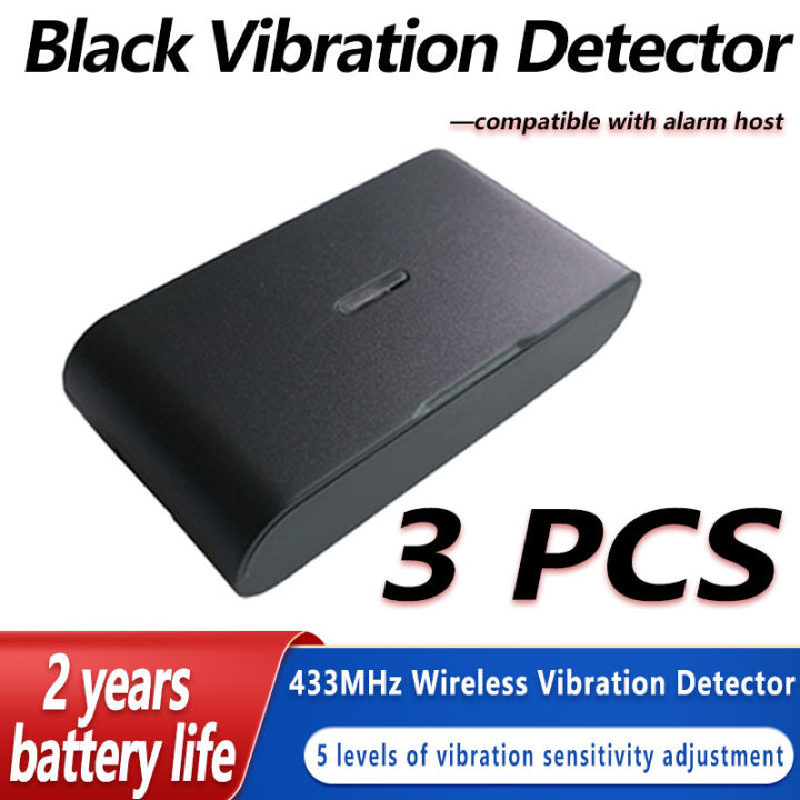 Wireless Window Shock Glass Break Detector 433MHz Door Vibration Sensor ...
