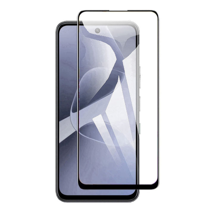 Infinix Hot 60 Pro Curved Edge 9D Tempered Glass Full Coverage Screen ...