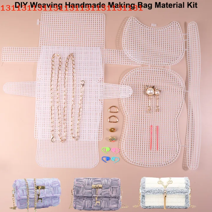 Handy DIY Bag Accessories - Plastic Mesh Weaving Grid Kit | Daraz.lk