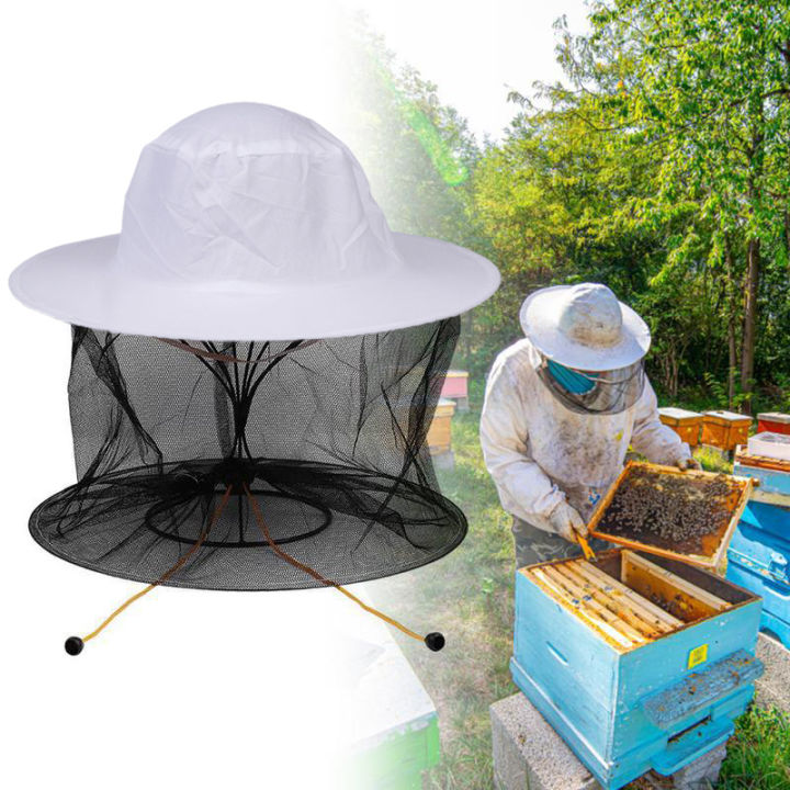 Bee Veil Hat Beekeeping Hat Topi Protective Mask Bee Hat | Daraz.com.np