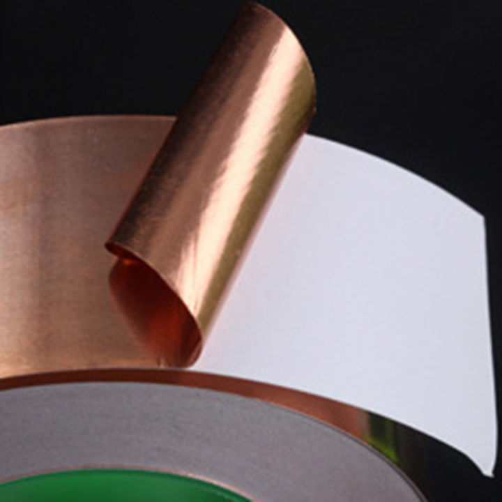 5m Conductive Copper Foil Tape Heat Insulation Tape Self Adhesive ...