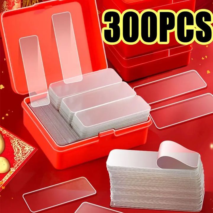 300Pcs Double Sided Adhesive Tape Nano Reusable Super Strong ...