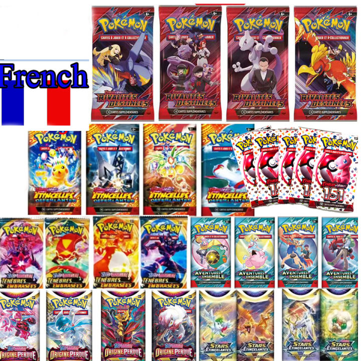 2026 4packs box French Pokémon TCG: Ecarlet & Violet Etsncelles Astral ...
