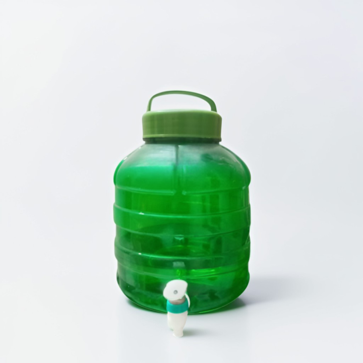10L Plastic Water Jar with Tap - Hygienic, Food Grade, Ideal for Office ...