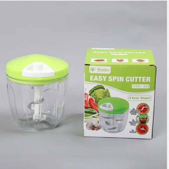 900ml Spin Cutter 🥗 | Large Capacity Vegetable & Salad Chopper 🍅🧄 ...