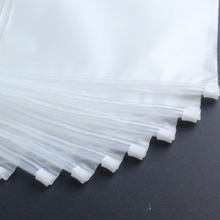 Bkstock garment bag frosted plastic chip bag with zipper front and back ...