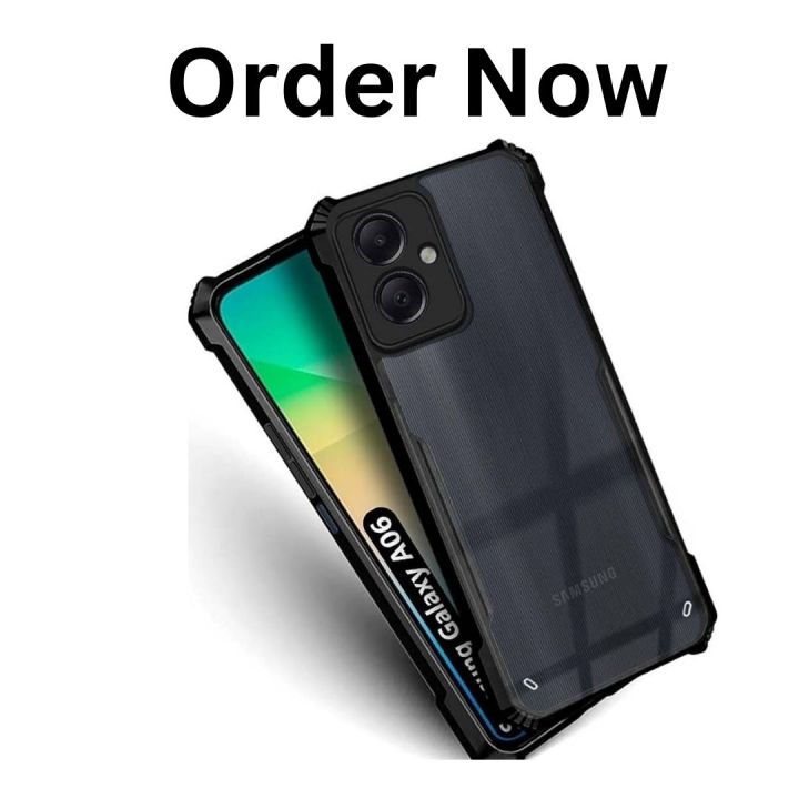 Ipaky Shockproof Hybrid Armor Case for Samsung Galaxy A06, Full Edge ...