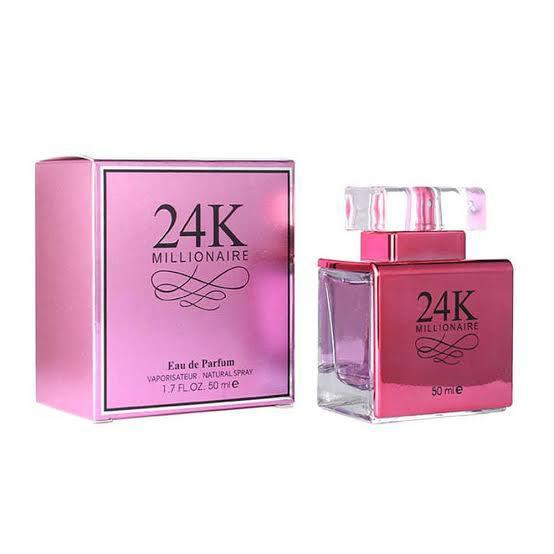 Original 24K Millionaire Pink Perfume 50ML For Girls Premium Quality ...