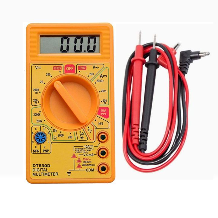 Digital Multimeter DT830D LCD AC DC Measuring Voltage Current | Daraz.com.np