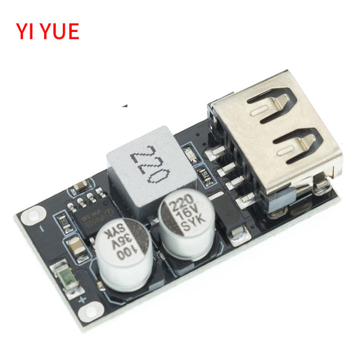 USB QC3.0 QC2.0 USB DC-DC Buck Converter Charging Step Down Module 6-32V 9V 12V 24V to Fast ...