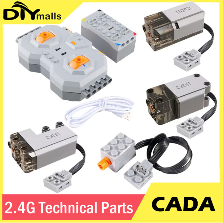 MOC Power Functions Technical Motor Parts CaDA Compatible with Legoeds ...