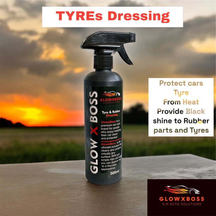 Glow X Boss Tyre Polish 500ml / car Tyre Dressing | Daraz.pk