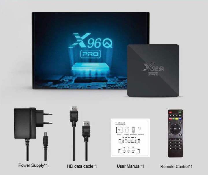 Android box/Tv box/smart box/X96Qpro | Daraz.pk