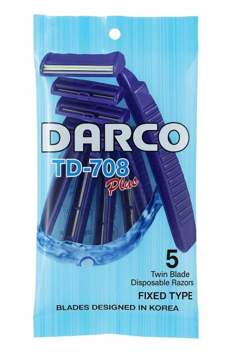 Darco Razor for Men- Twin Blade, Pack of 5 | Daraz.pk