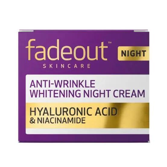 Fade Out Brightening Anti Wrinkle Day & Nit Cream 50g | Daraz.com.bd