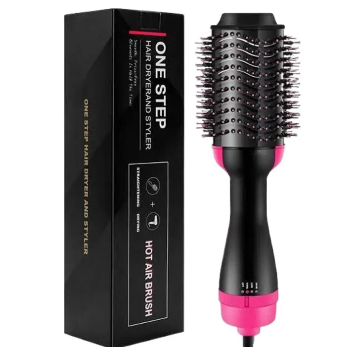 One Step Blow Hair Dryer and Volumizer Brush | Hot Air Brush Hair ...