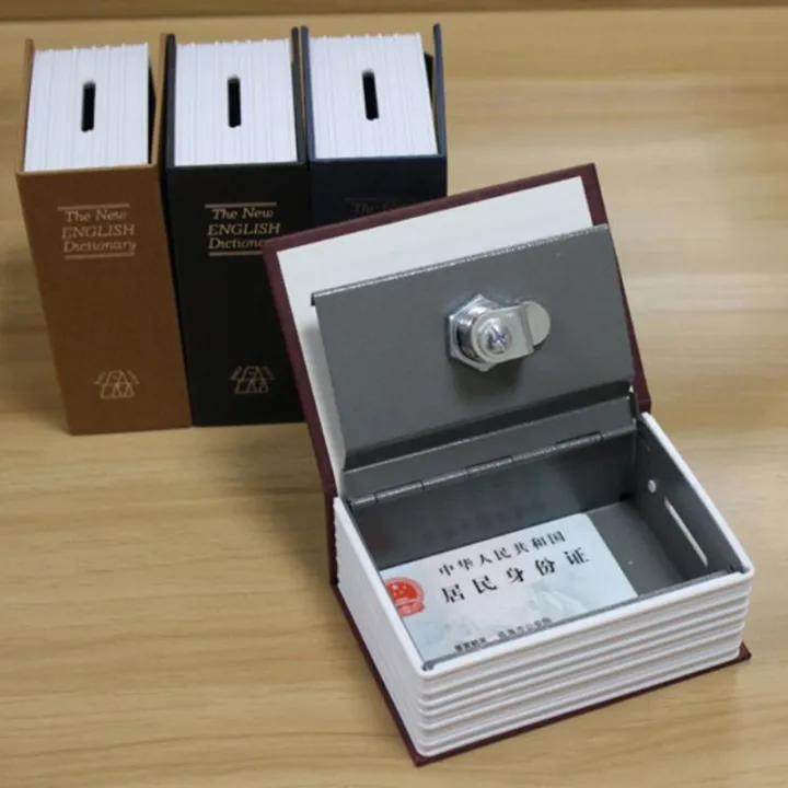 【Booming】 Secret Safe Key Safe Box Cash Storage Jewellery Lock Box ...