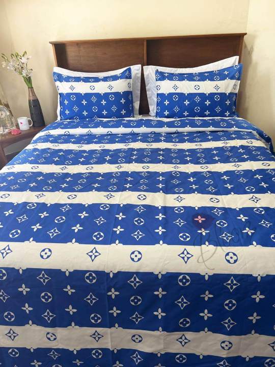 Luke bed sheet with 2 pillow covers | Daraz.lk