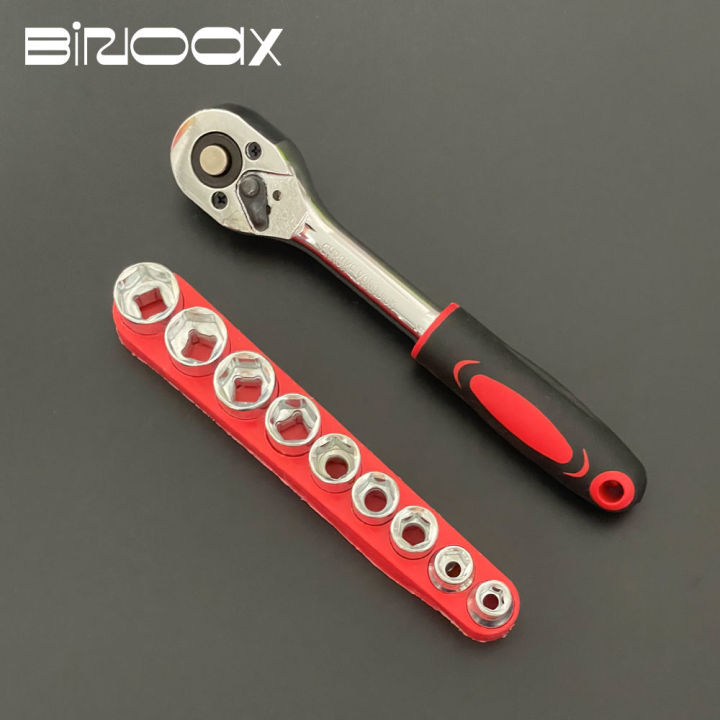 1/4" Drive Ratchet Wrench Socket Set Quick Release Hand Drive Repairing ...
