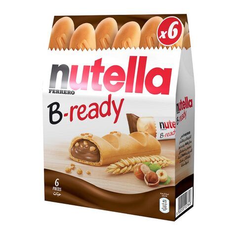 Nutella B-Ready Wafer Bar 22g (Pack of 6) | Daraz.lk