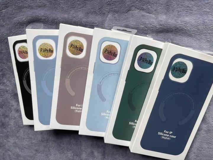 New Arrival Luxury Silicone MagSafe Cover / Strong Magnetic MagSafe ...