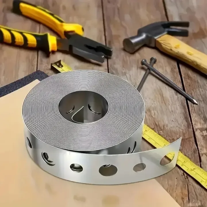 Galvanized Steel Strapping Roll Pre-Punched Multi-Slot Metal Tape for ...