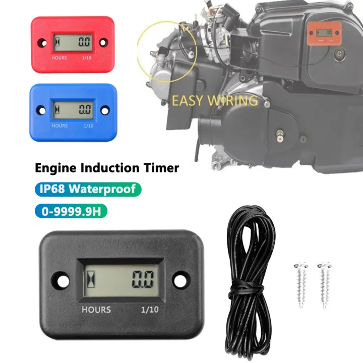 Universal Gasoline Engine Timer IP68 Motorcycle Instrument Moto ATV ...
