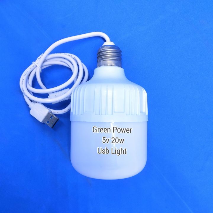 Usb light High Quality Usb 20w led bulb | Daraz.com.bd