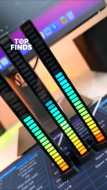 SGHH New Upgrade RGB Voice-Activated Pickup Rhythm Light,RGB Sound ...
