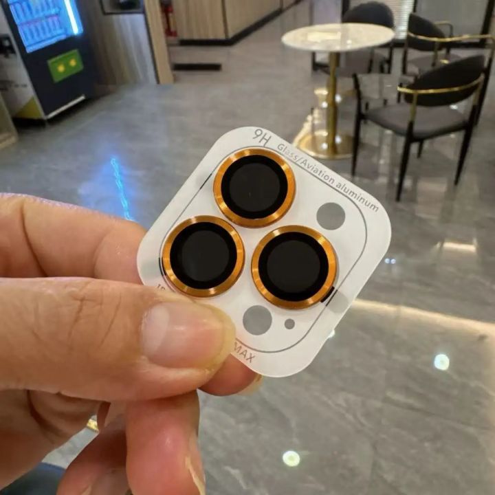 2-3Pcs Official Color Metal Glass Camera Protector Film For 14 15 16 17 ...