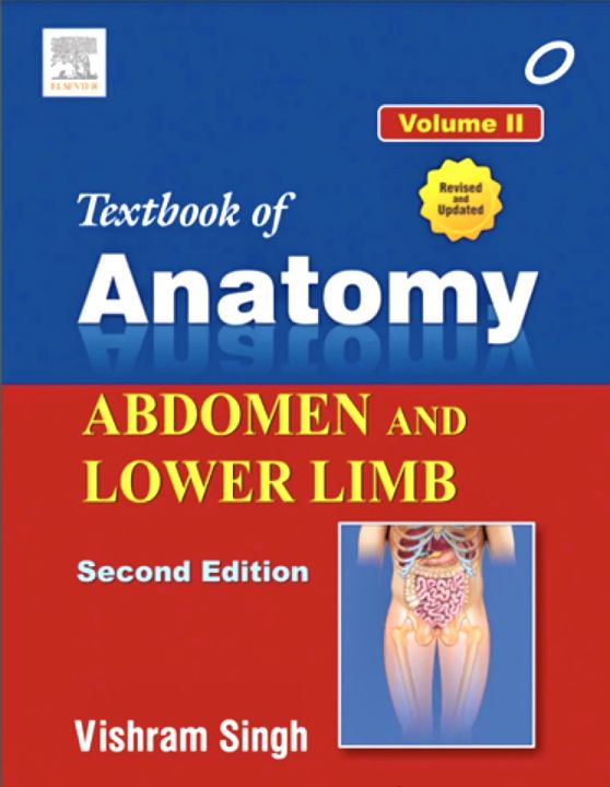 Textbook of Anatomy VOLUME 2 ABDOMEN AND LOWER LIMB Second Edition Vishram Singh | Daraz.pk