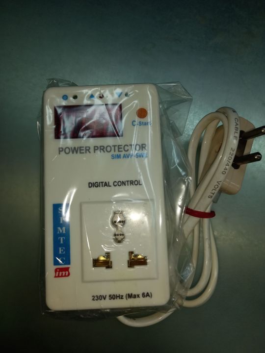 Digital Automatic Voltage Protector Interruption Tripping & Voltage ...