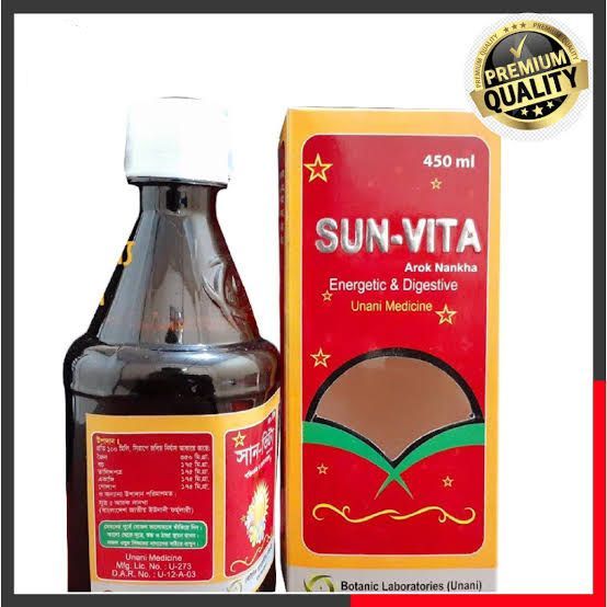SUN-VITA Sun-vita sun-vita syrup 450ml (1 bottle) vitamin syp | Daraz ...