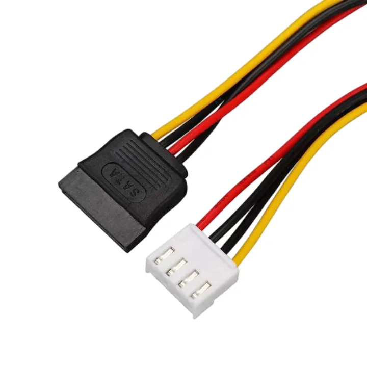VH3.96 4Pin to SATA Power Cable For Hikvision DAHUA Mini VCR DVR NVR ...