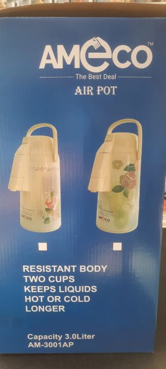 Ameco 3.0LTR vacuum flask | Daraz.lk
