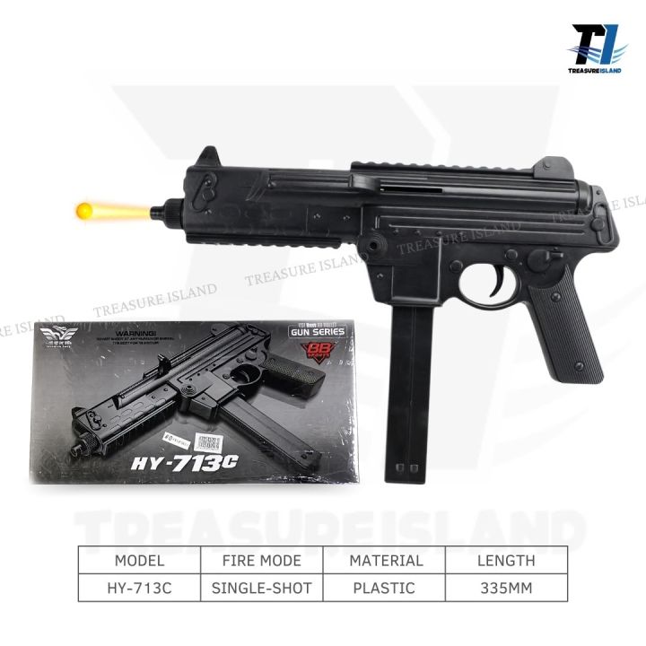 Uzi - High-Performance Airsoft Gun with 6mm Bullets - PUBG Military ...