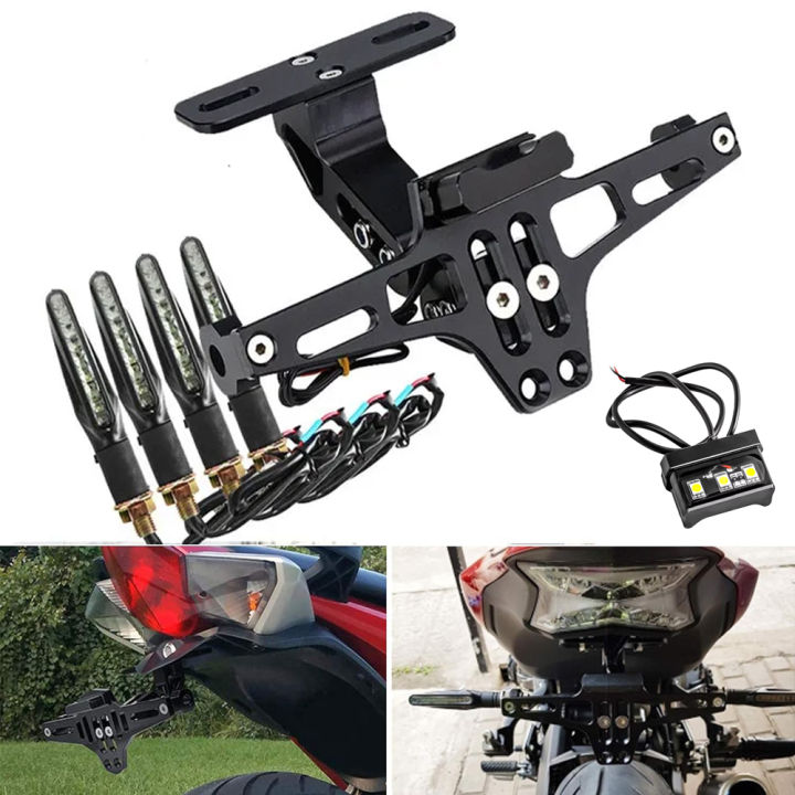Motorcycle License Plate Holder Number Plate Bracket For BMW R1200GS ...
