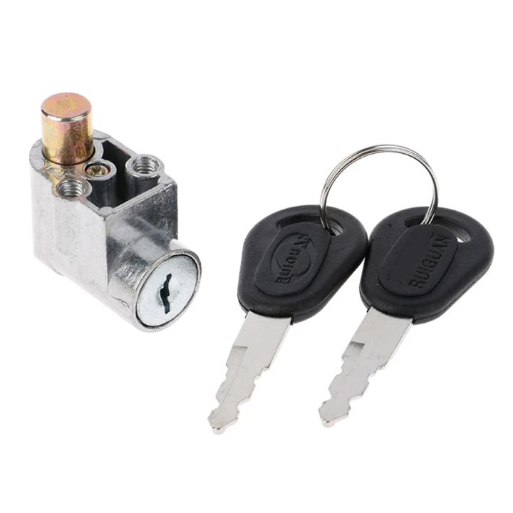 New Battery Safety Pack Box Lock W/2 Key Ignition Lock Metal For ...