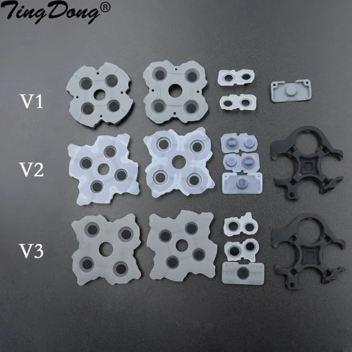 Rubber Conductive Adhesive Button Pad Keypads for Sony PlayStation ...
