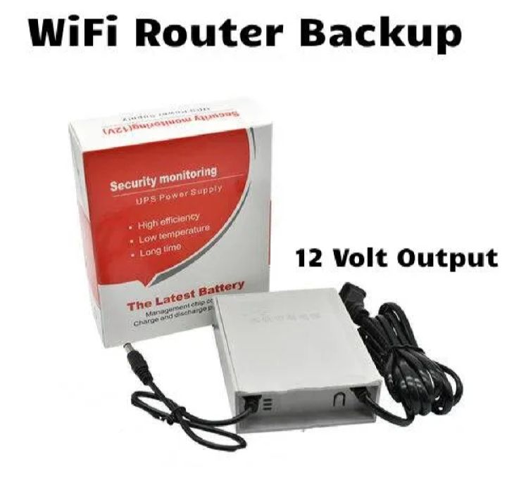 UPS Router Backup 12v For 1-3 Hours Power Supply Wifi Backup | Daraz.com.np